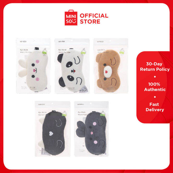 MINISO Cartoon Eye Mask Animals | Lazada PH