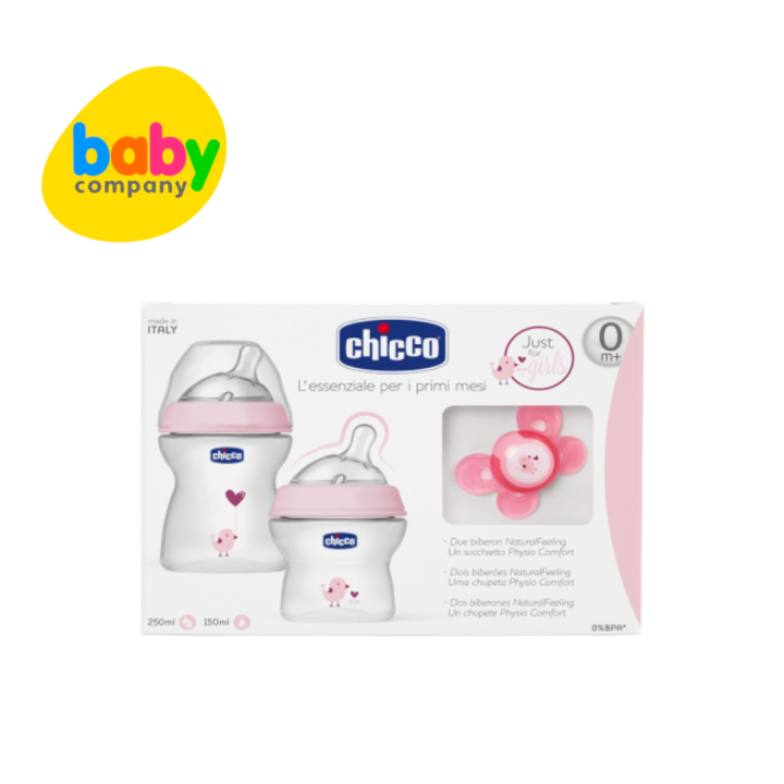 Chicco Feeding Bottle Gift Set | Lazada PH