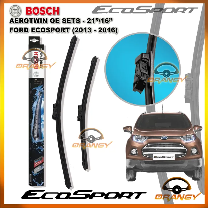 Ford Ecosport 2013 to 2016 (21/16) Bosch Aerotwin OE Sets Wiper Blade | Lazada PH