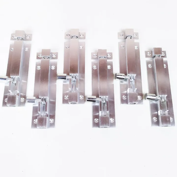 paket 6 biji Grendel 3 inch panjang 9 cm grendel kotak alumunium ...