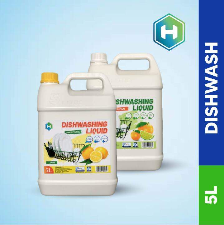 5L Hand Dishwashing Liquid / Dish Wash / Pencuci Piring / Sabun Basuh Pinggan | Lazada