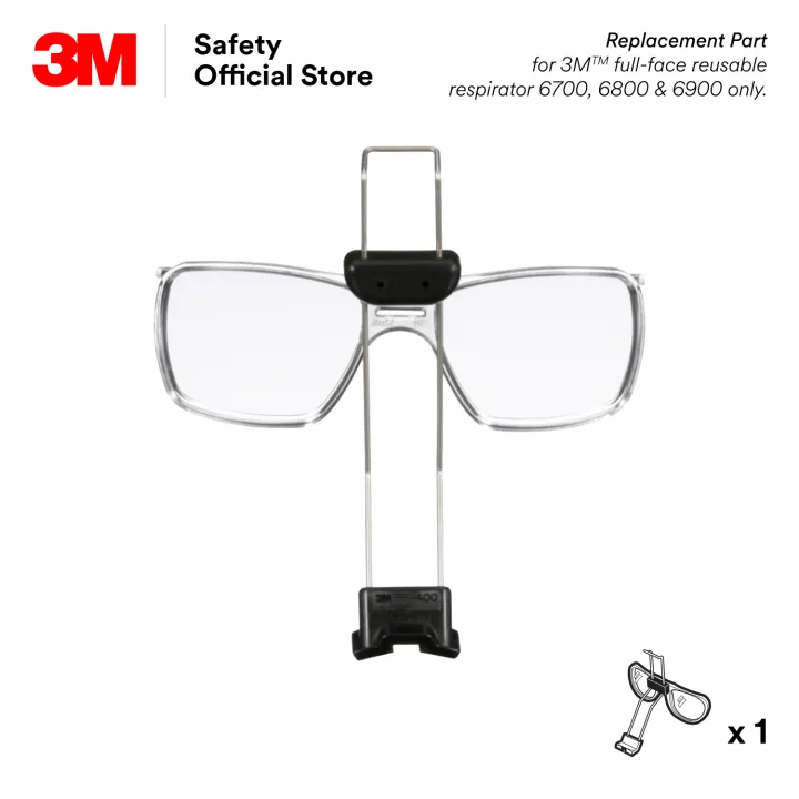 3M Universal Spectacle Kit 102 for Full Face Respirators 6700, 6800 and ...