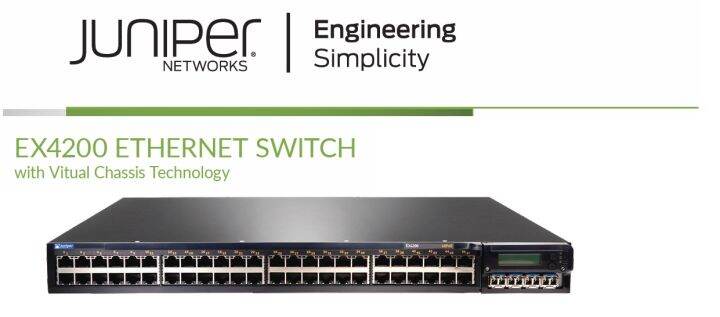 Juniper Ex4200 Ethernet Switch With Virtual Chassis Technology Ex4200 48px Lazada Ph 
