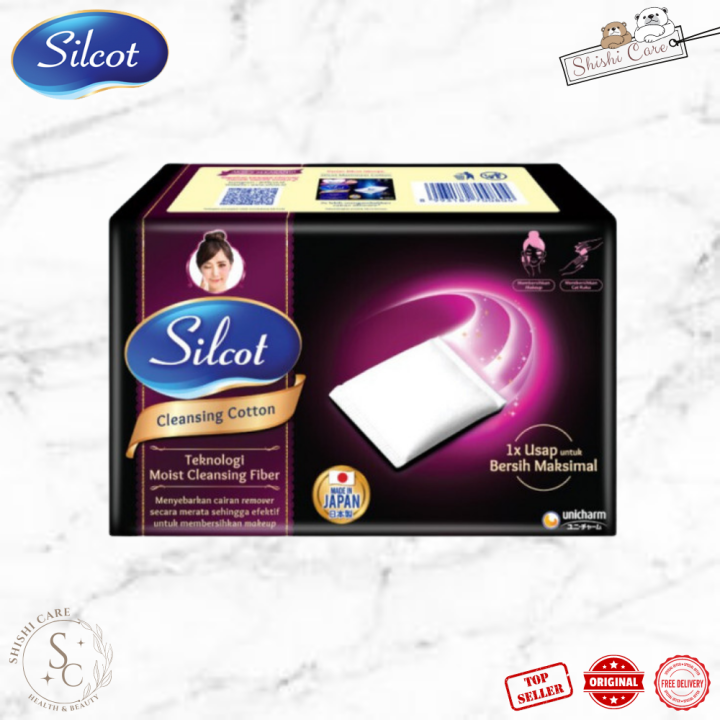 Unicharm Silcot Cleansing Cotton 82 Sheets | Lazada Indonesia