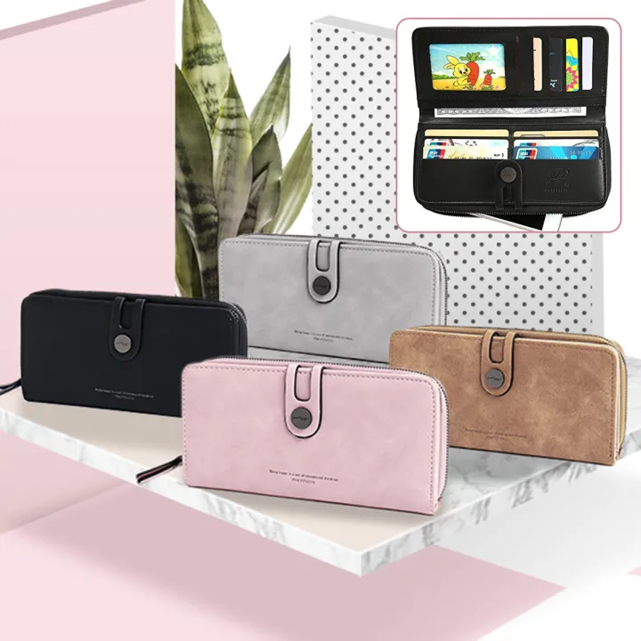 HijabFab ZANZEA Muslimah Women Wallet Cute Cat Wallet With Zipper Coin ...