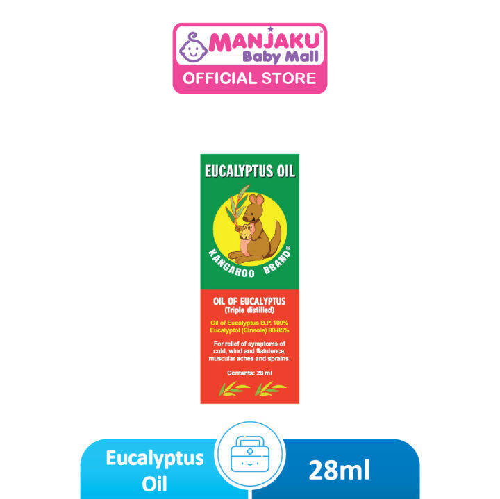 Kangaroo Brand Eucalyptus Oil (28ml) | Lazada