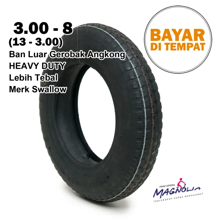 Ban Luar Gerobak Dorong Angkong Pasir Artco Ukuran 3.00 -8 (13x3.00 ...