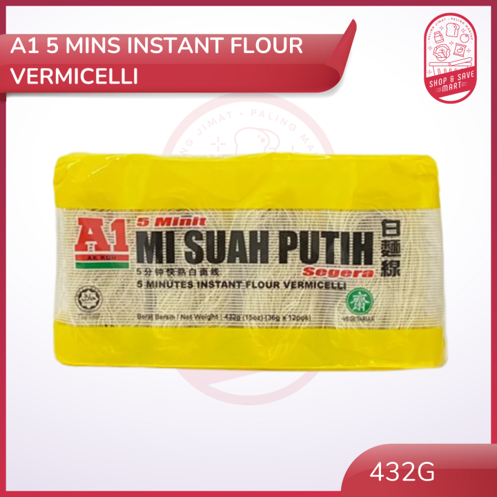 A1 Instant White Vermicelli - 432g A1 Mi Suah Putih | Lazada