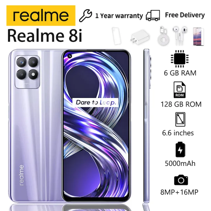 Realme 8i Original Phone Cheap smart 5g phone 100% BRAND NEW Android ...
