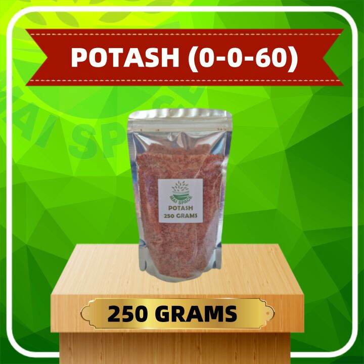 POTASH (0-0-60) - FOR PLANT USE (250 GRAMS PER PACK) [MAI SPACE ...