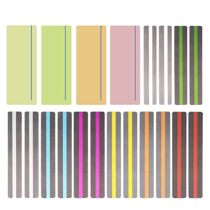 20 Pack Reading Guide Strips Colored Overlay Highlight Bookmarks ...