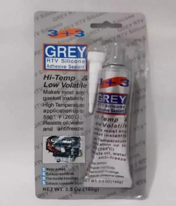 GREY RTV SILICON ADHESIVE SEALANT | Lazada PH