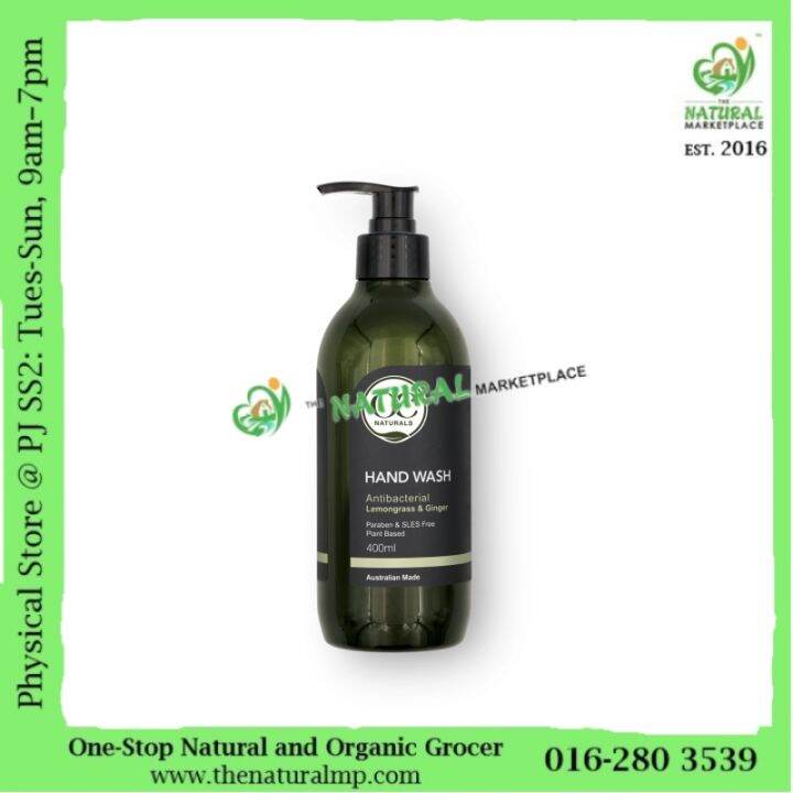 Organic Care Antibacterial Lemongrass & Ginger Hand Wash 400ml | Lazada
