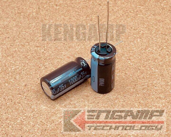 (1ตัว) [E-CAP] 1000uF/35V Nichicon PW(M) 13x25mm P=5mm 105C | Lazada.co.th