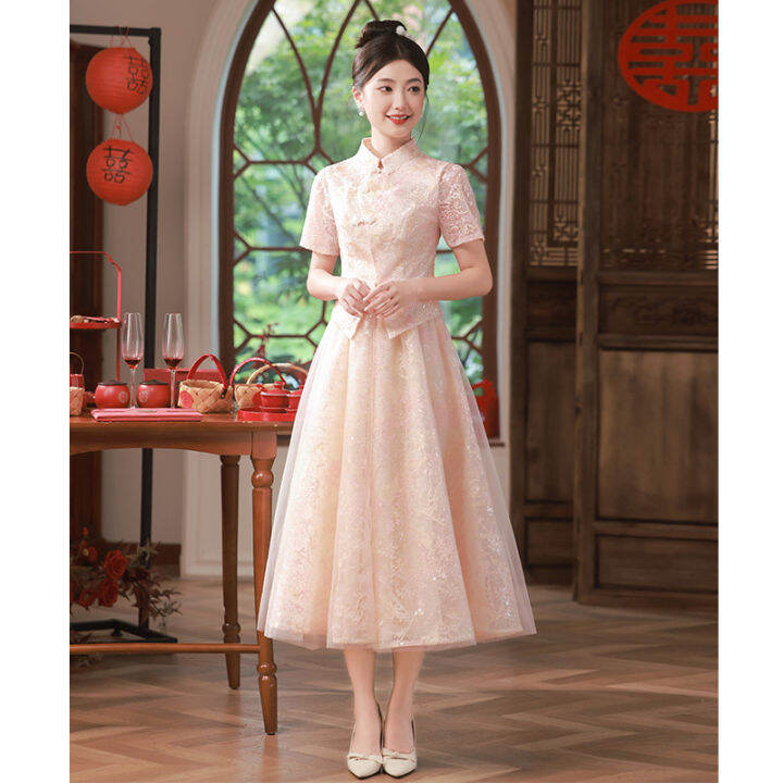 EAGLELY Traditional Chinese Bridal Dress Plus Size Formal Ball Gown For ...