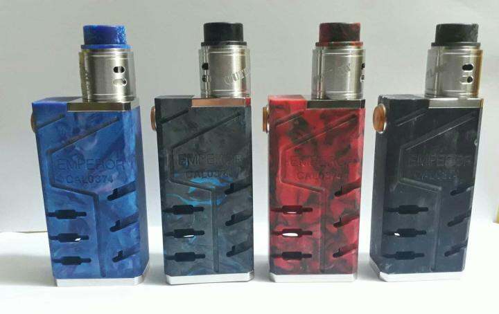 SOB Emperor Style Resin Mechanical Box Mod + Outlaw Style RDA Kit ...