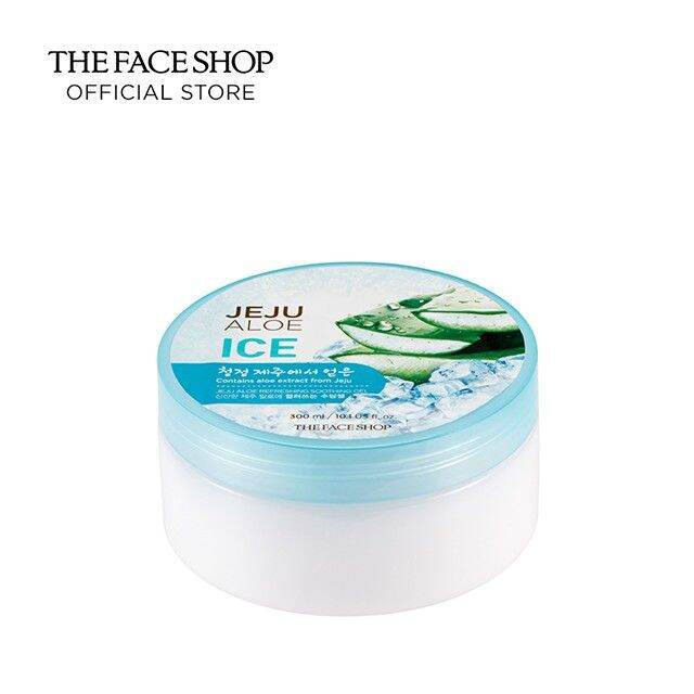 Jeju Aloe Ice Refreshing Soothing Gel 300ml | Lazada