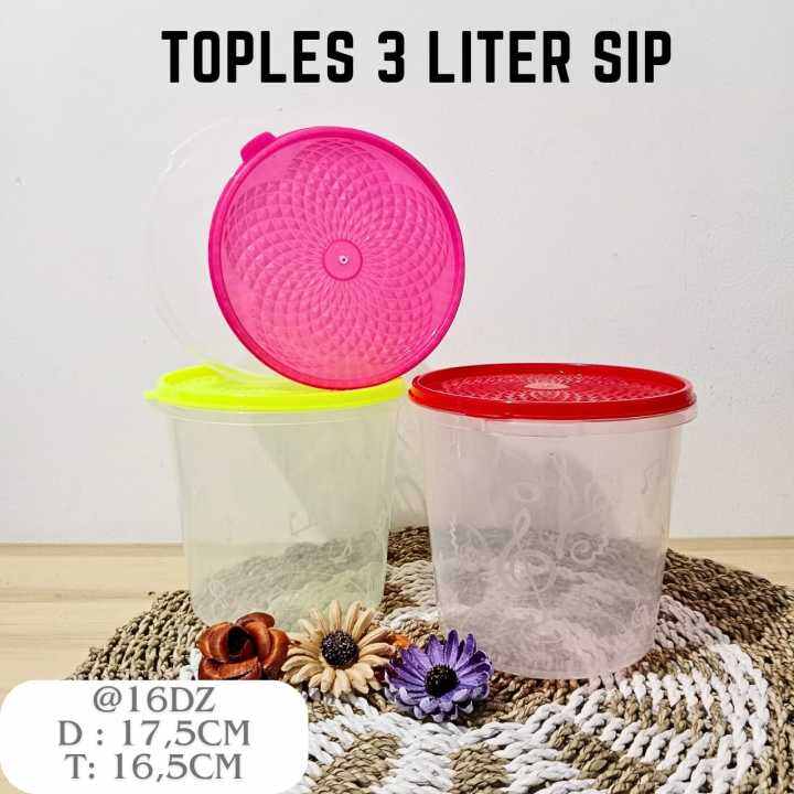 Toples 3 Liter SIP/Sealware 3liter SIP-1pcs | Lazada Indonesia