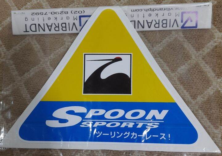 Spoon Sports Triangle Sticker | Lazada PH