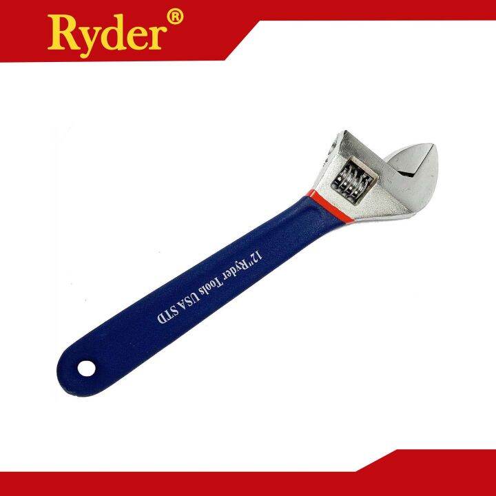 RYDER Tools Adjustable Wrench (6", 8", 10", 12") Industrial Grade ...