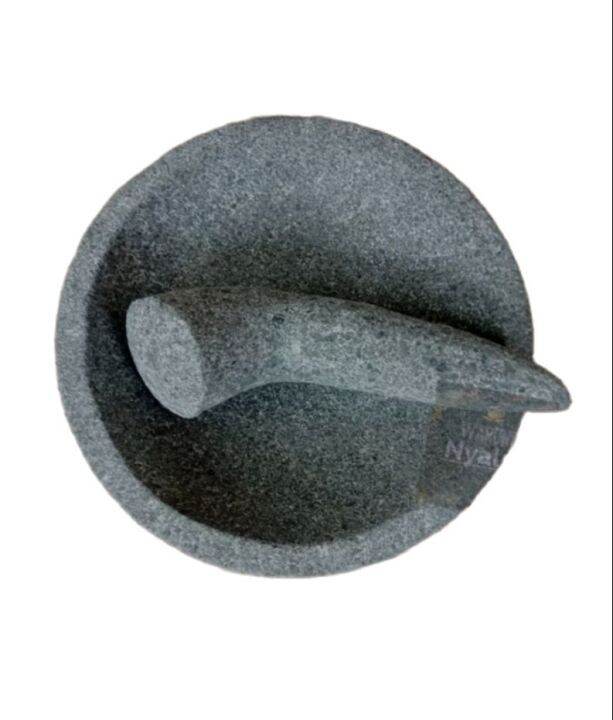 COBEK + ULEKAN UKURAN 20 CM/COWET DAN MUTU ASLI BERBAHAN BATU PEMB COET ...