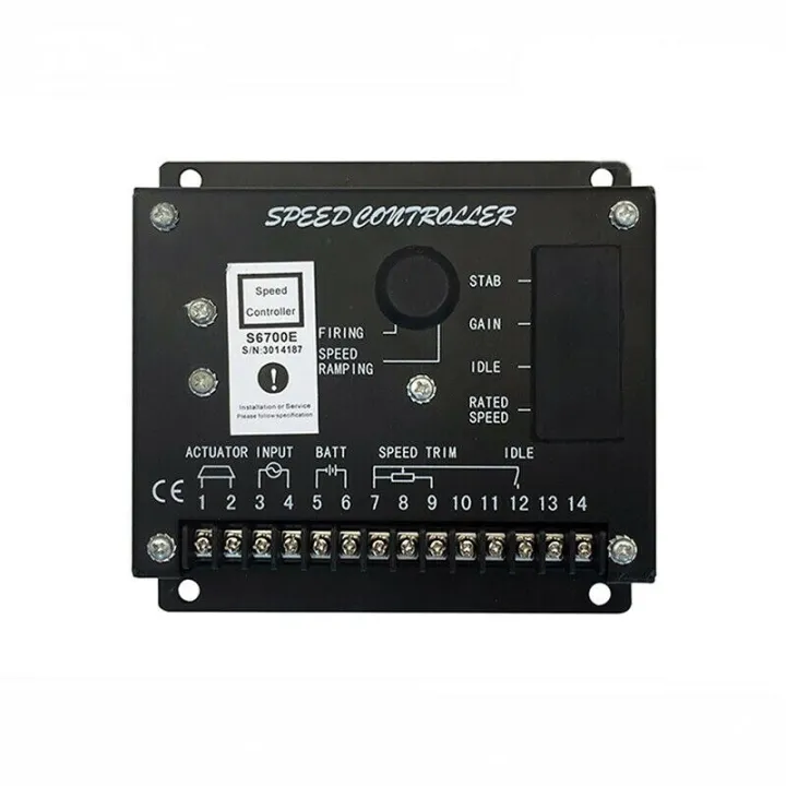 Electronic Speed Control Panel Module Controller S6700E Diesel Engine ...