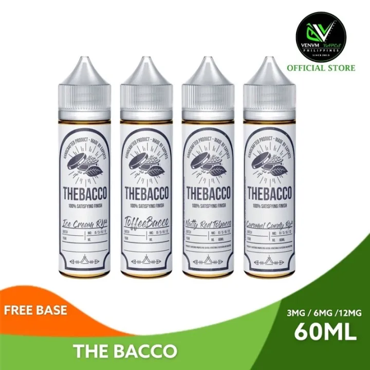 [AUTHENTIC] THEBACCO VAPE EJUICE ELIQUID | Lazada PH