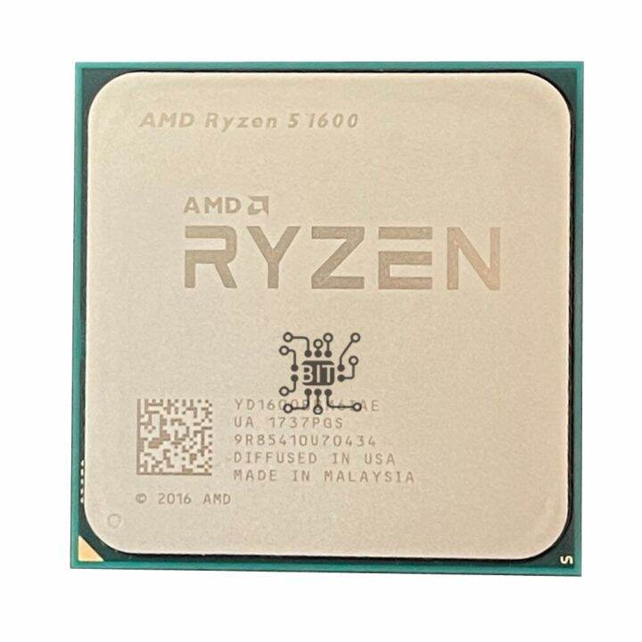 1 AMD Ryzen 5 1600 R5 1600 3.2 Ghz Six-Core Twelve Thread 65W CPU ...