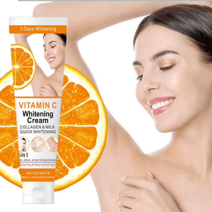 Vitamin C Body Whitening Cream Lighten Melanin Dull Moisturizing And Brightening Body Lotion 50g ...