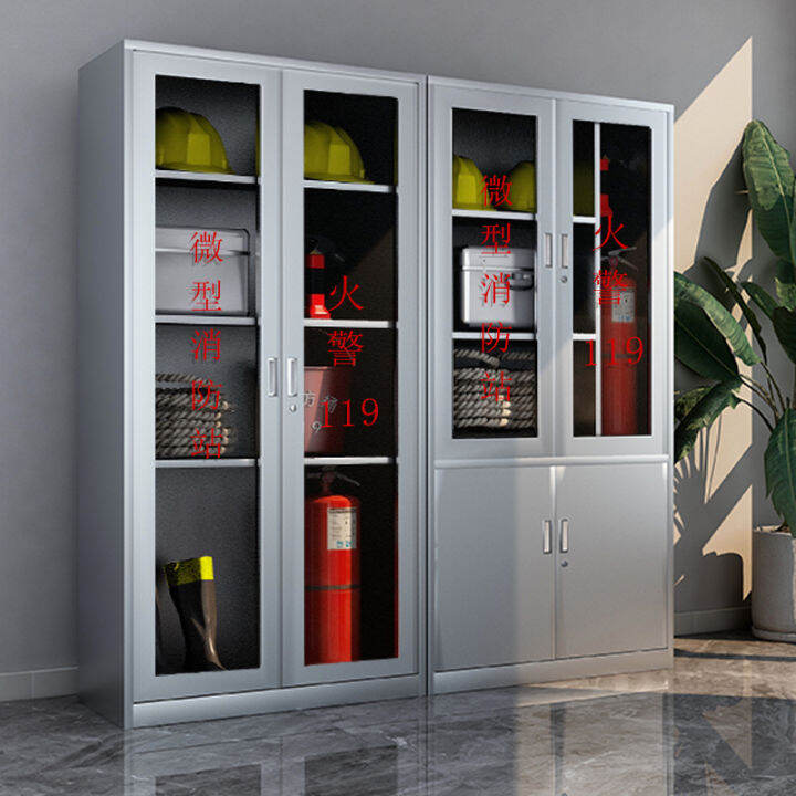 304 stainless steel fire cabinet outdoor mini fire station emergency ...
