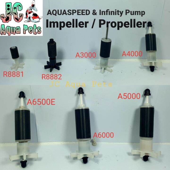 AquaSpeed Impeller Infinity Propeller A3000 A4000 A5000 A6000 A6500E ...