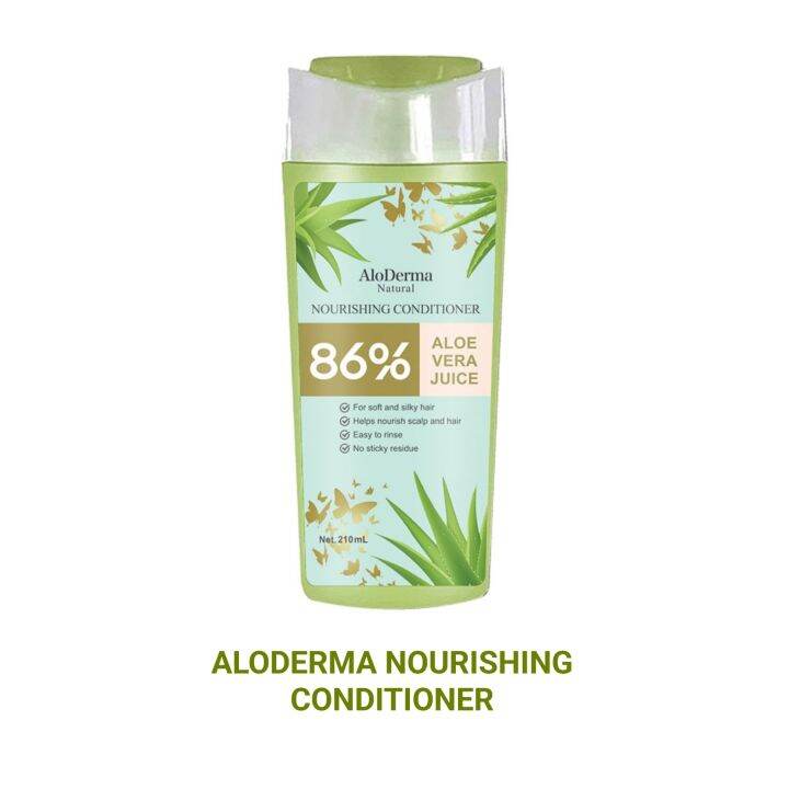 AloeDerma/AloDerma Nourishing Conditioner 210ml (AloDerma Natural-100% ...