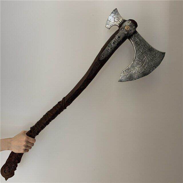 93cm War Beast Axe 1:1 Cosplay Pirate Ghost Axe Prop Weapon Role ...