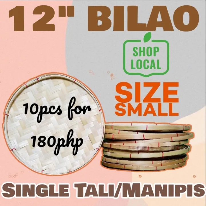 12 Bilao Manipis (Small size) 10pcs | Lazada PH