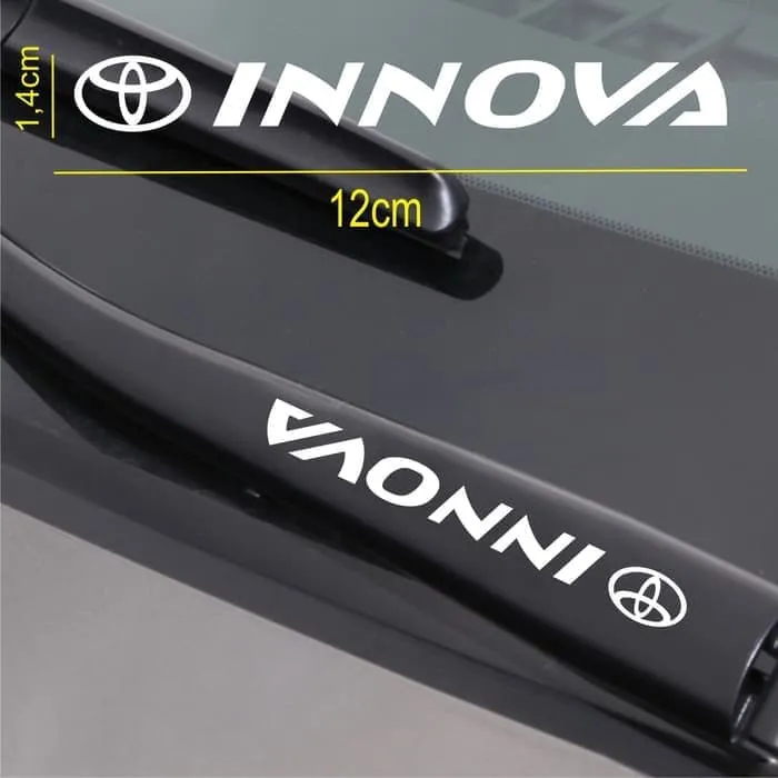 Sticker Wiper Mobil Toyota Innova Ctting Stiker Decal MObil Innova ...