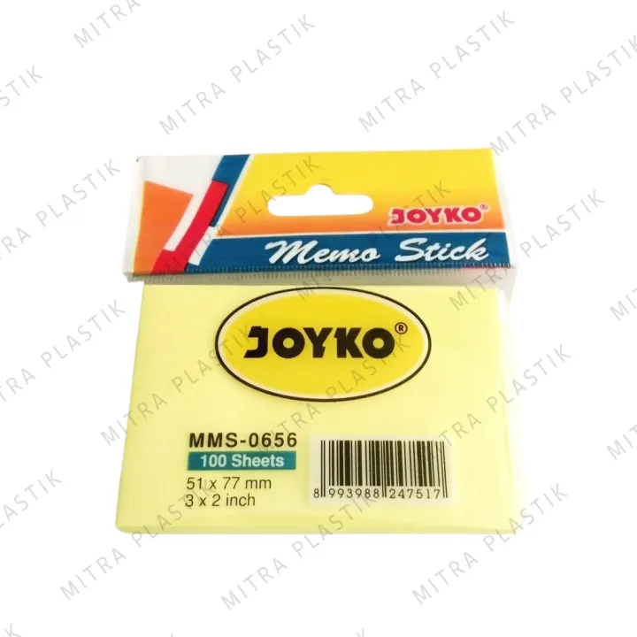 Sticky Notes Joyko 656 Memo Tempel Stick Penanda Halaman Besar | Lazada ...