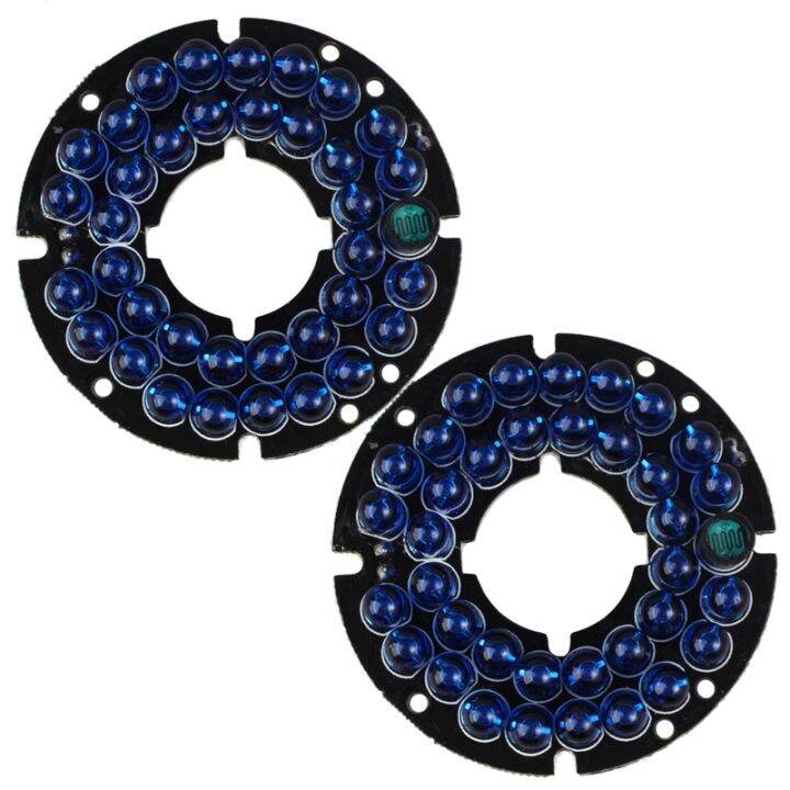2x Infrared 36 Ir Led Light Board For Cctv Security Cameras 850nm Night
