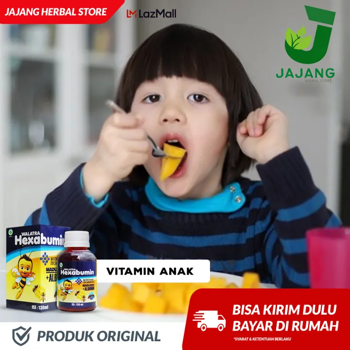 Vitamin Madu Asli Plus Albumin Untuk Tumbuh Kembang Anak Nafsu Makan ...