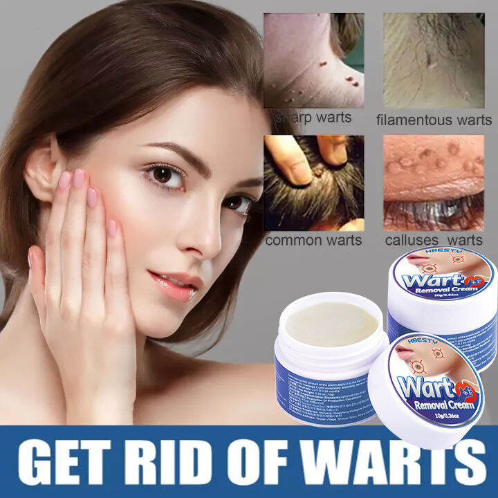 Organic Authentic 100% Effective Warts Remover Original Cream 10g Warts ...