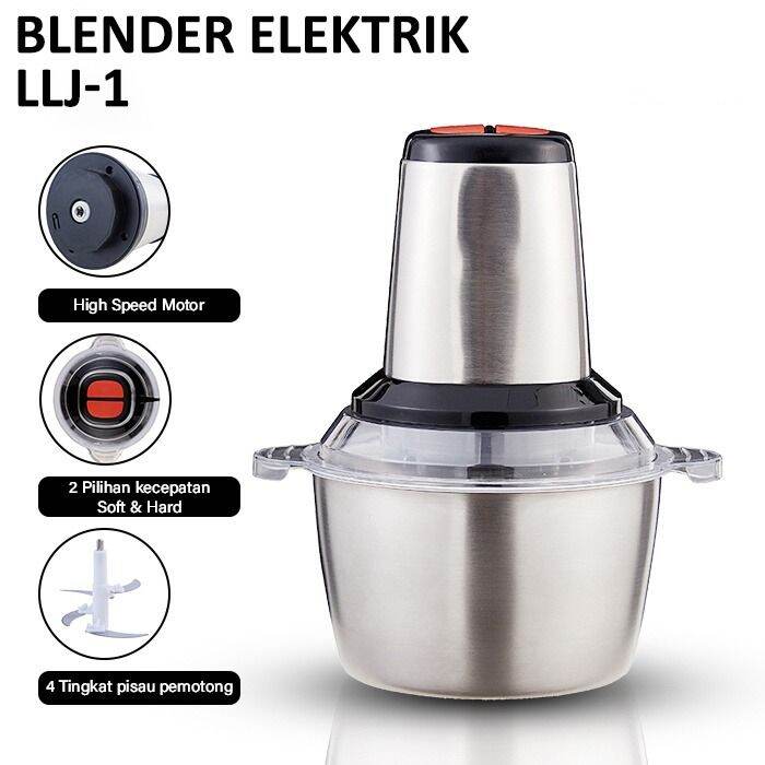 Promo Blender Capsule Cutter Quatre Serbaguna chopper daging blender ...
