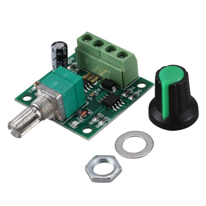 Voltage DC 1.8V 3V 5V 6V 12V 2A Motor Speed Controller PWM Adjustable ...