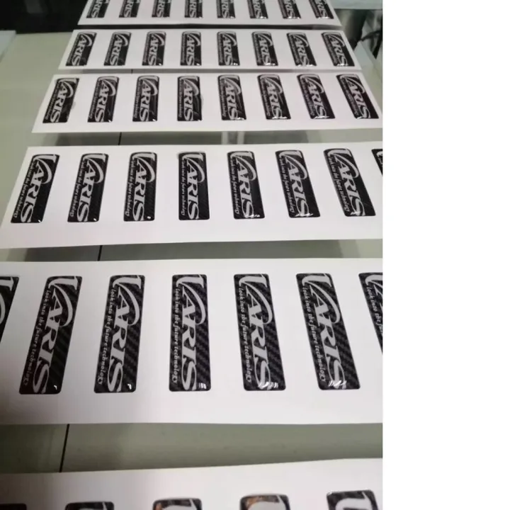 Varis Bubble Sticker Emblem (Carbon) Silicone Dome | Lazada PH