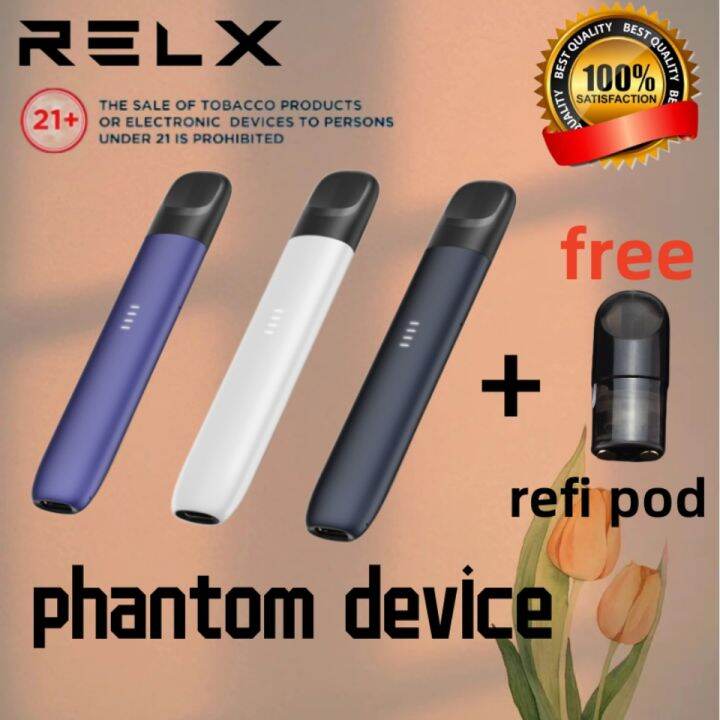 （with free refi pod）Rel x、Relix、Rlex Infinity、 Essential、 Phantom ...