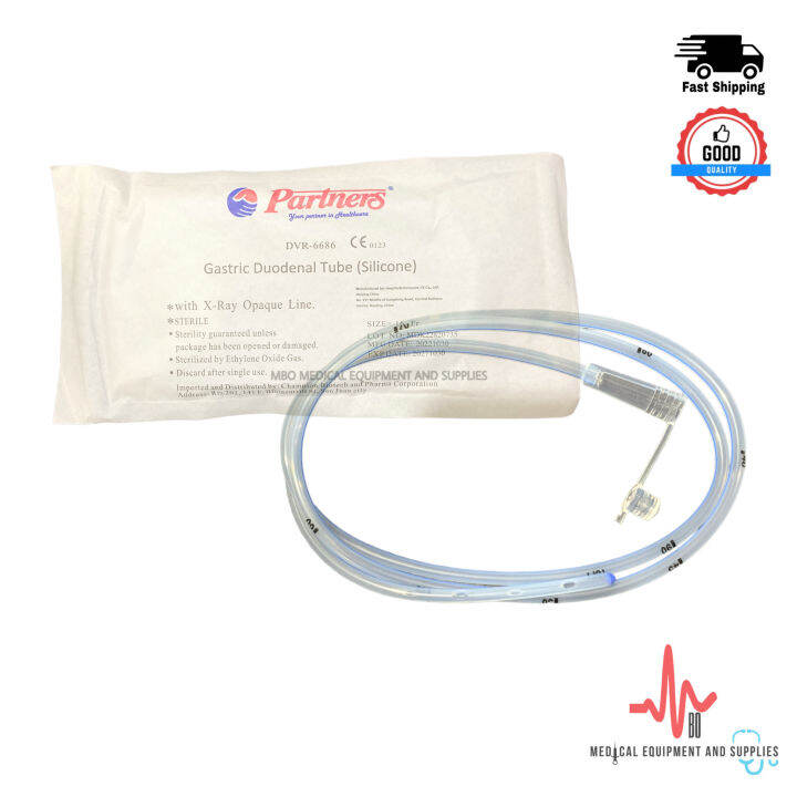 Partners NGT Silicone Gastric Duodenal Levin Tube - FR14,16,18 | Lazada PH