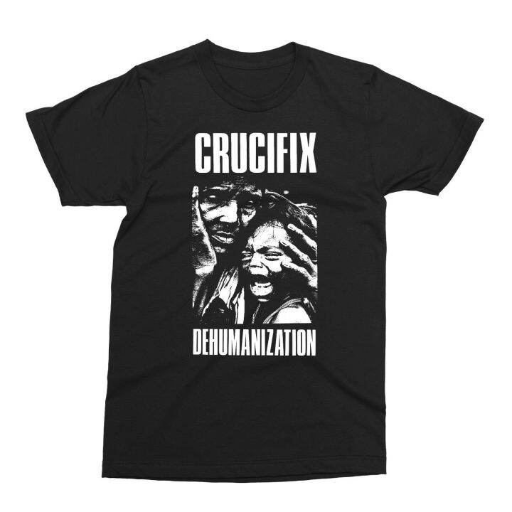 Crucifix -Dehumanization 2 Sided Shirt, Punk,Peace, Anarcho Punk,Broken ...