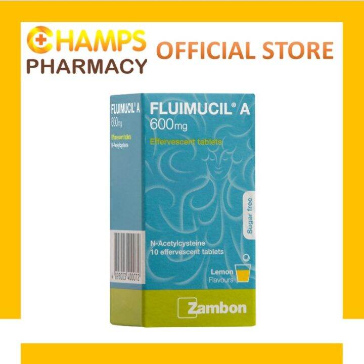 Fluimucil A 600mg Powder - 10's [EXP 2/26] | Lazada