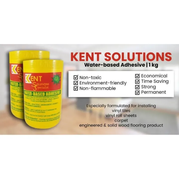 Kent Waterbased Adhesive for Vinyl Tiles | Lazada PH