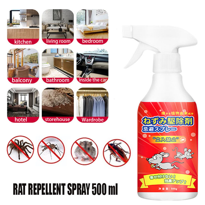 Rat Spray Killer Rat Repellent Spray Can Repel Mice Cockroaches ...