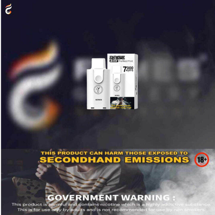 RAGE 7K PUFFS KIT & PREFILLED POD | Lazada PH