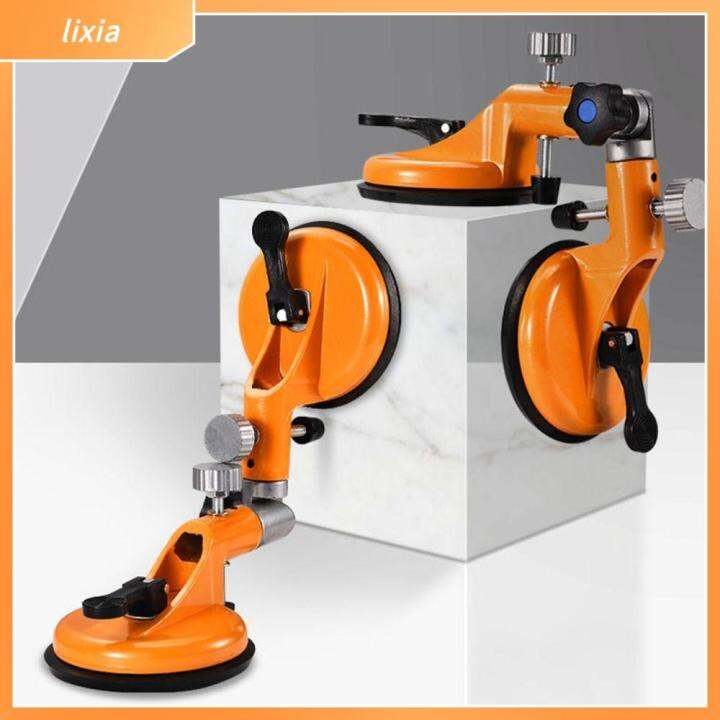 LIXIA Double Claw Tile Splicer Suction Cup Heavy-Duty Angle Adjustable ...